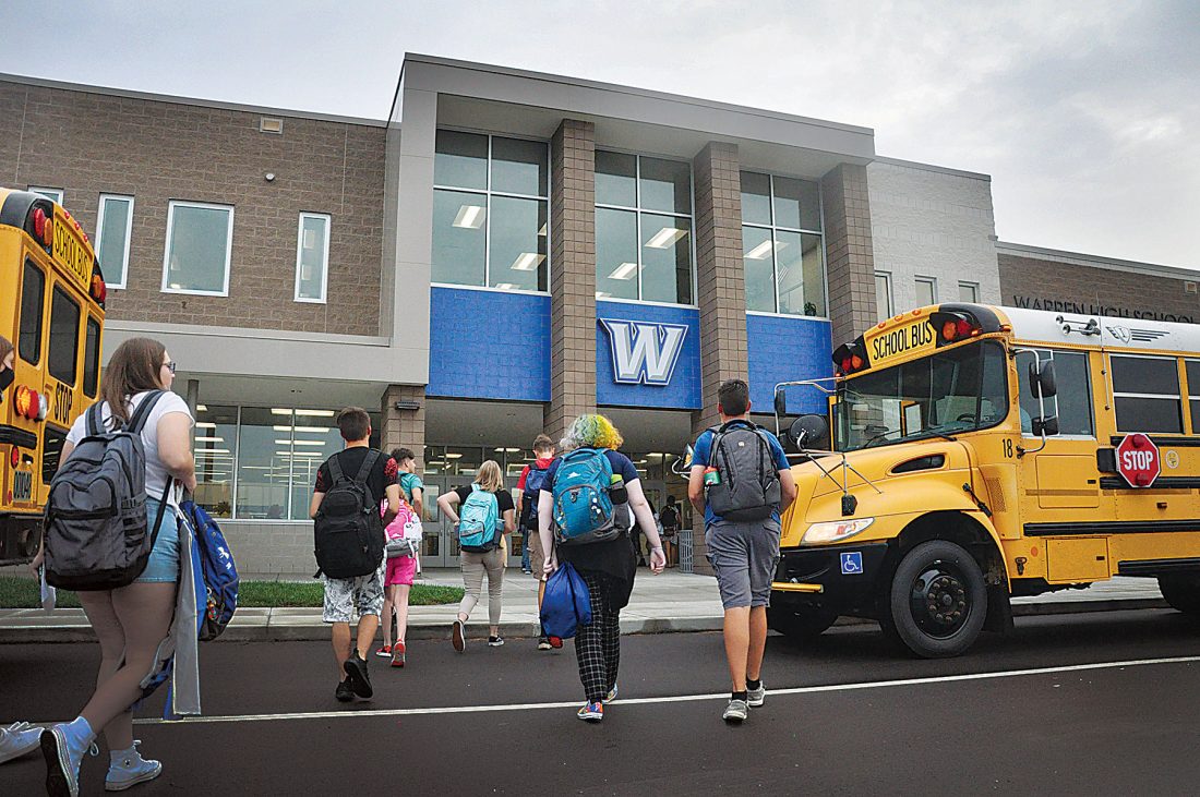 Warren starts school year in new high school building | News, Sports ...